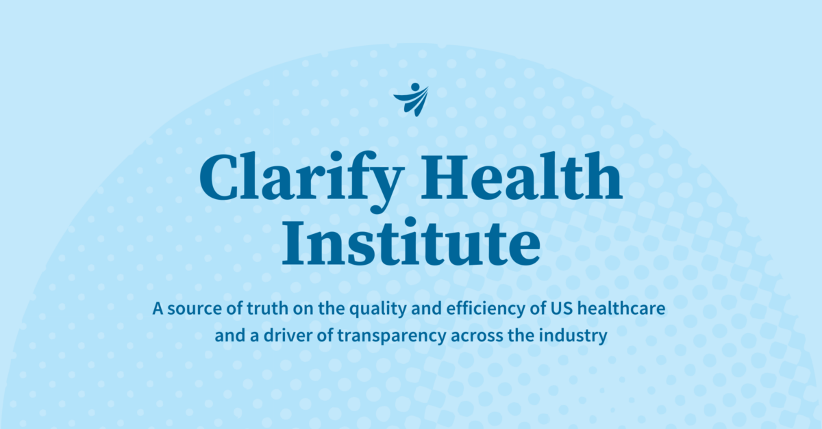 News Release: Clarify Health Announces Launch of Institute to ...