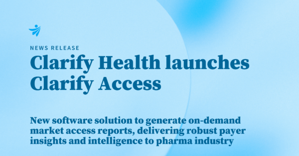News Release: Clarify Health Announces Launch of Institute to Democratize Healthcare Research ...