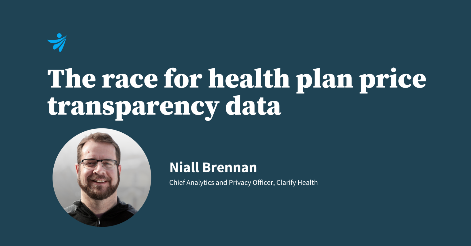 A Q&A with Niall Brennan on the race for health plan price transparency data | Clarify Health