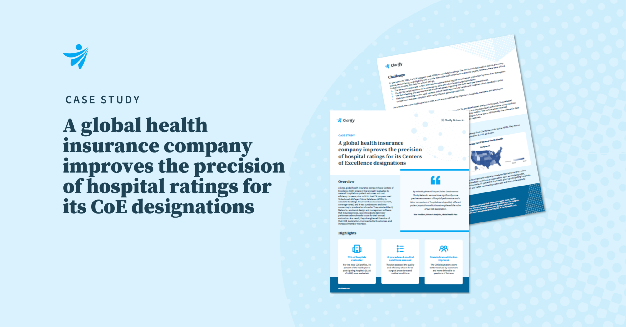 A global health insurance company improves the precision of hospital ...