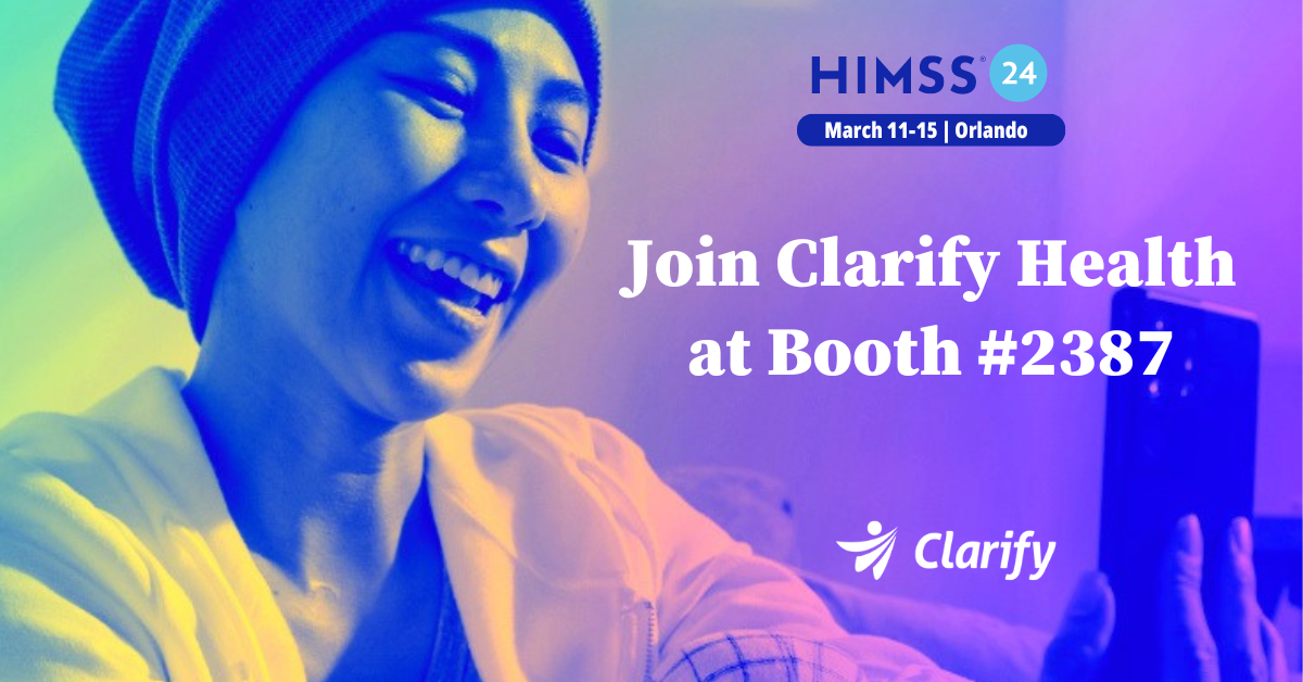 Find Clarify Health at HIMSS 2024 in Orlando!