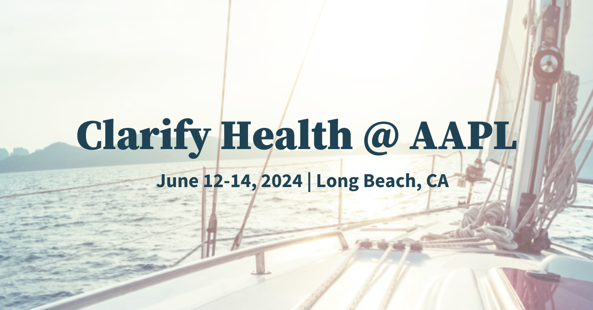 Find Clarify Health at AAPL 2024 in Long Beach!